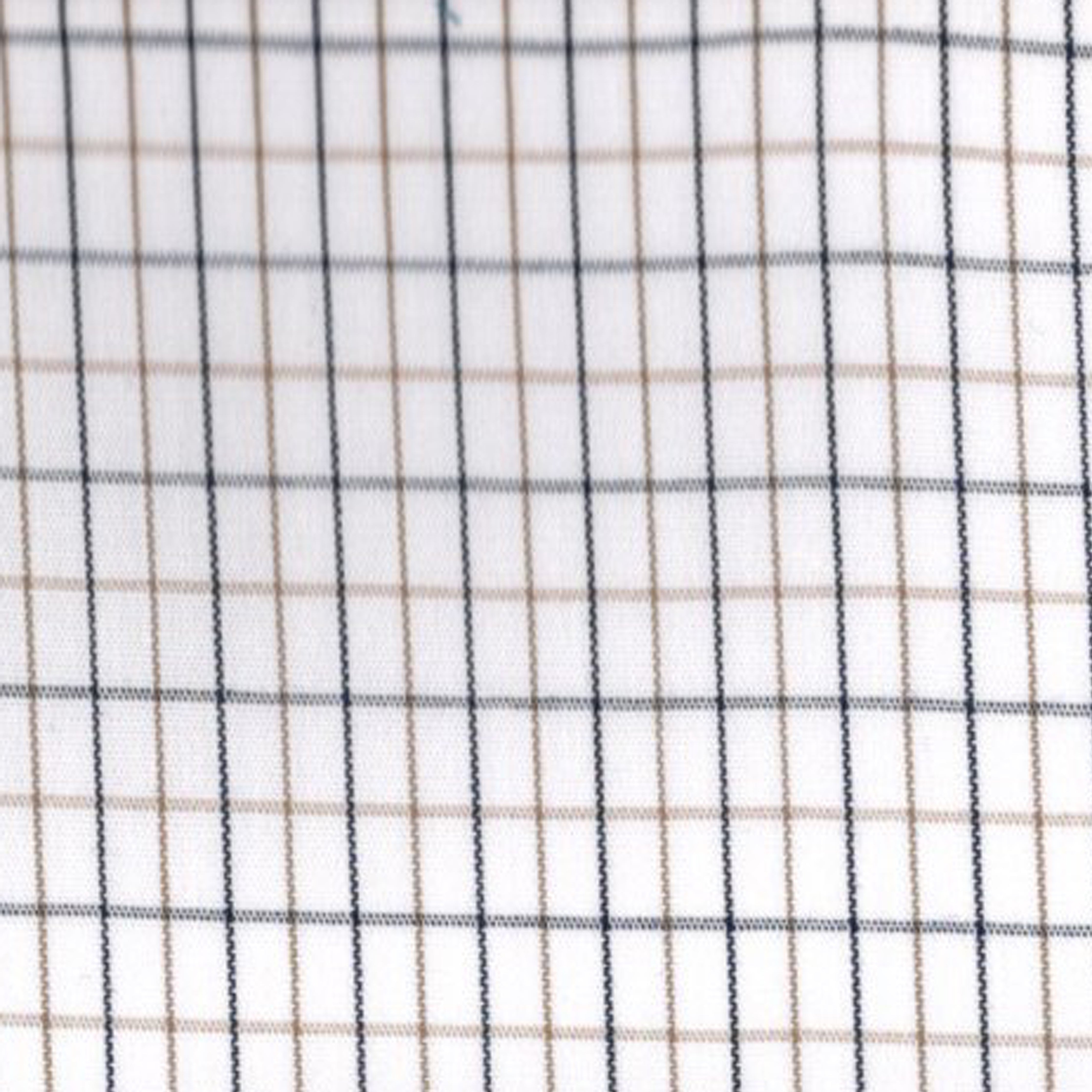 Blue & Tan Tattersall Check - Made-to-Order Shirt